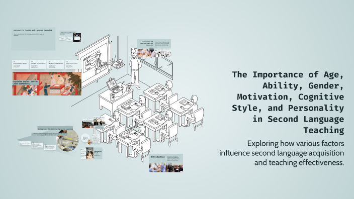 The Importance of Age, Ability, Gender, Motivation, Cognitive Style ...