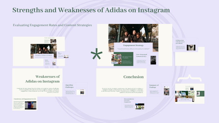 Strengths and Weaknesses of Adidas on Instagram by Mohd Bilal on Prezi