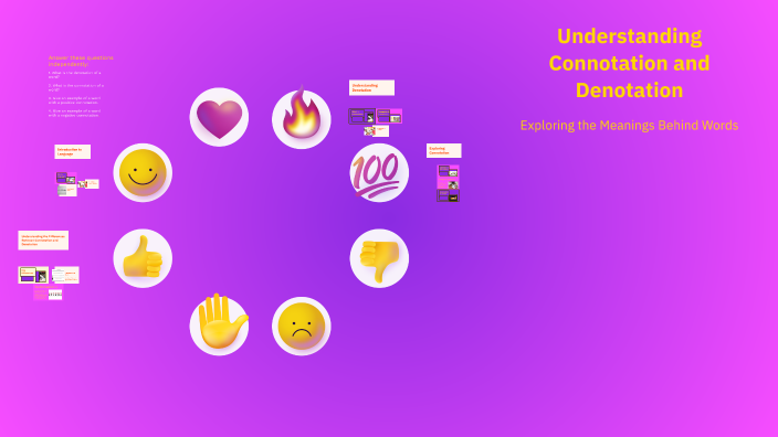 Understanding Connotation and Denotation by Cooper Dotson on Prezi