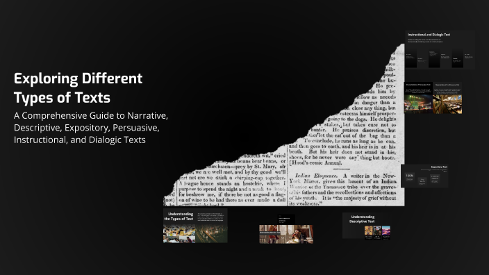 Exploring Different Types of Texts by Jasmin Javier on Prezi
