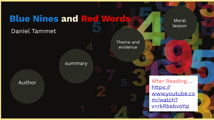 Blue nines and Red words by Mrs. Miceli on Prezi
