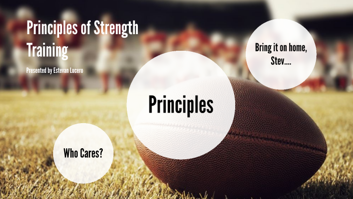 Principles of Strength Training by Estevan Lucero on Prezi
