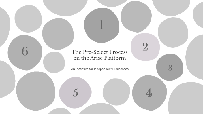 The Pre-Select Process on the Arise Platform by Ana Leiva on Prezi