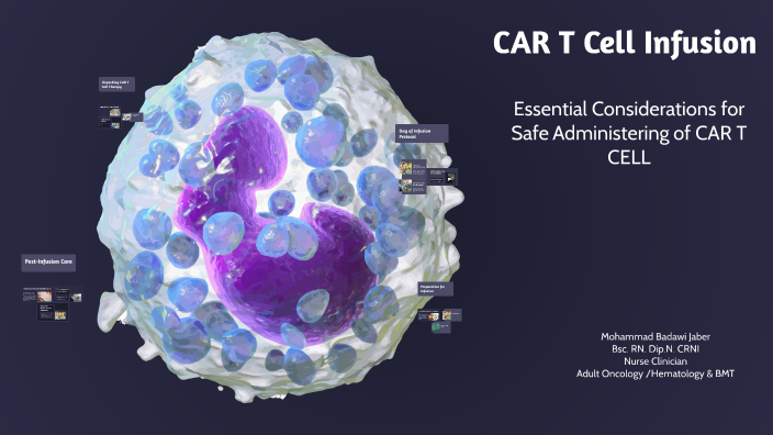 CAR T Cell Infusion for Nurses by mohammad jaber on Prezi