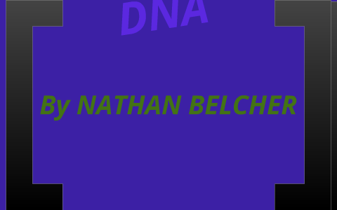 DNA book by Nathan Belcher