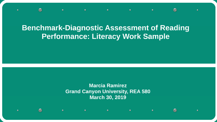 Benchmark-Diagnostic Assessment of Reading Performance: Lite by on Prezi