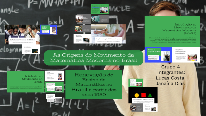 As Origens do Movimento da Matemática Moderna no Brasil by acnologiaLCM ...