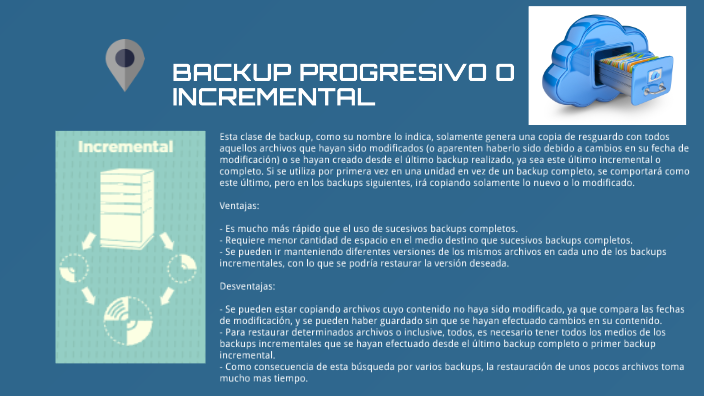 TIPOS DE BACKUP RESPALDO by kevin catolico on Prezi