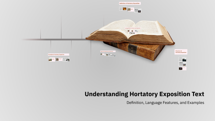 Understanding Hortatory Exposition Text by MrAGUS ENGLISH on Prezi