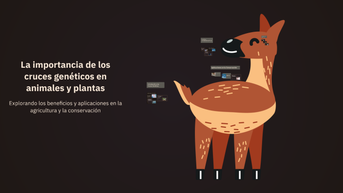 La importancia de los cruces genéticos en animales y plantas by ...