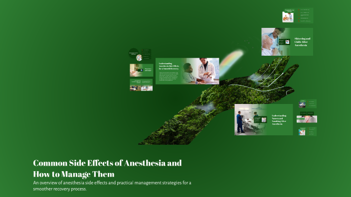 Common Side Effects of Anesthesia and How to Manage Them by Chest ...