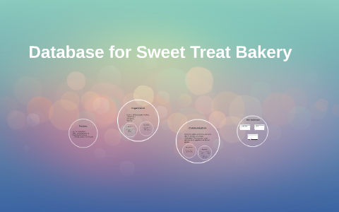 Database for _______ Bakery by Alexandra Ormond on Prezi