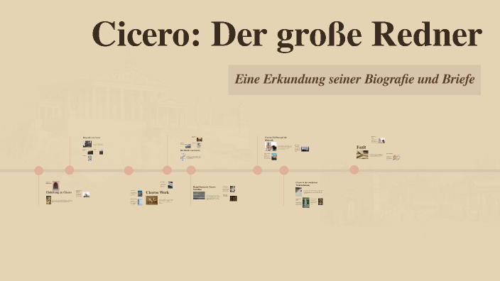 Cicero: Der große Redner by Robin Münch on Prezi
