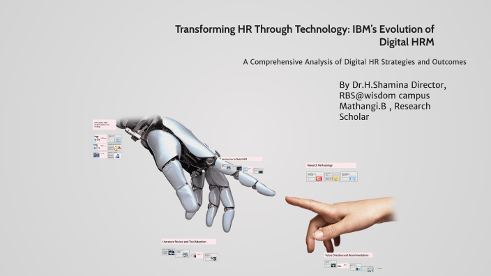 Transforming HR Through Technology: IBM’s Evolution of Digital HRM by ...