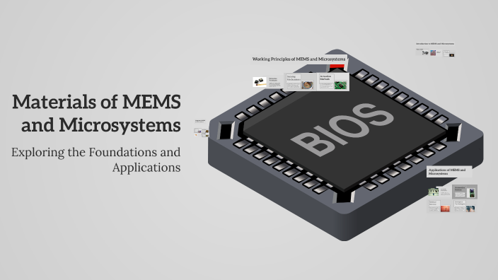 Materials of MEMS and Microsystems by Yathish Cm on Prezi