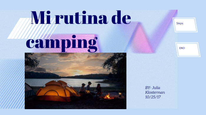 Mi rutina de camping by Julia Klosterman on Prezi