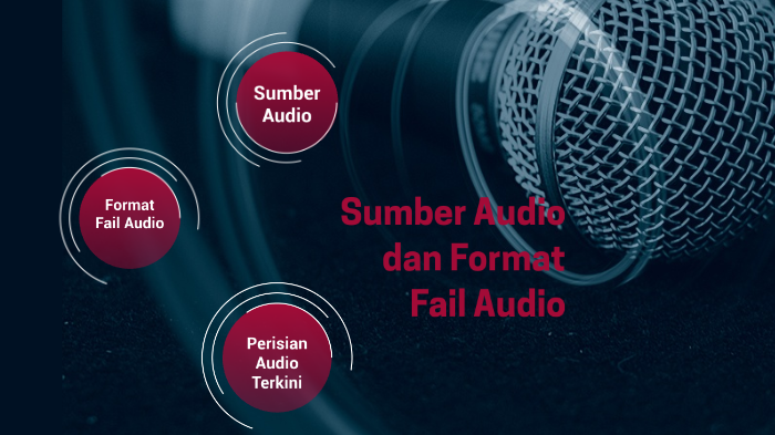 Sumber Audio dan Format Fail Audio by Amir Chaq on Prezi