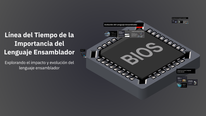 Línea del Tiempo de la Importancia del Lenguaje Ensamblador by LOPEZ ...