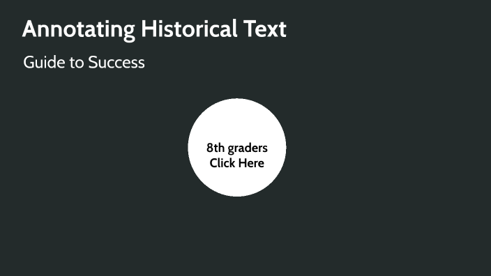 How to Annotate Historical Text by Maiya Bougere on Prezi