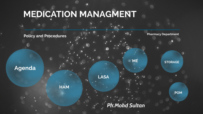 MEDICATION MANAGMENT by محمد سلطان العماري on Prezi