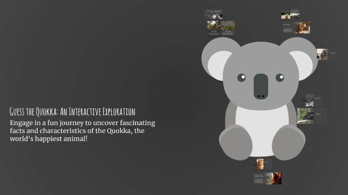 Guess the Quokka: An Interactive Exploration by Blanca Muñoz on Prezi