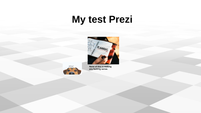 Test presentation by Wayne Woolley on Prezi