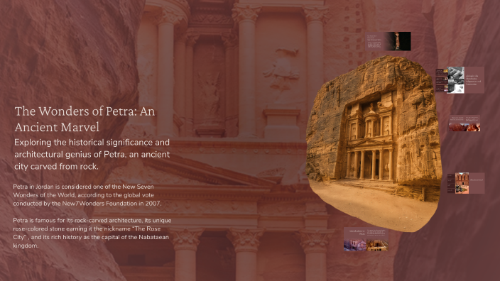 The Wonders of Petra: An Ancient Marvel by haneen salhi on Prezi