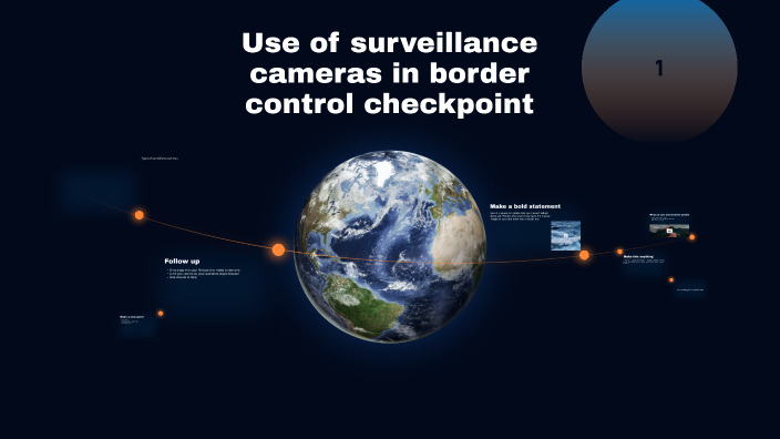 Use of surveillance cameras in border controll checkpoint by Ayush ...