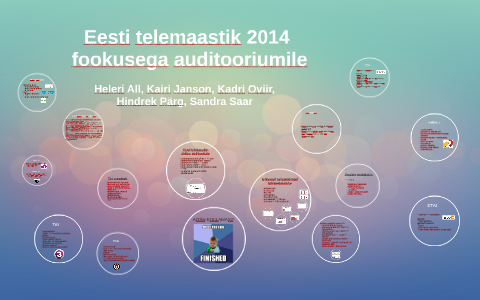 Eesti telemaastik 2014 by Heleri All on Prezi