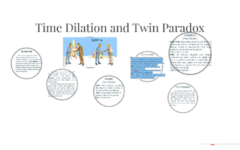 Time Dilation and Twin Paradox by LJ Minimo on Prezi