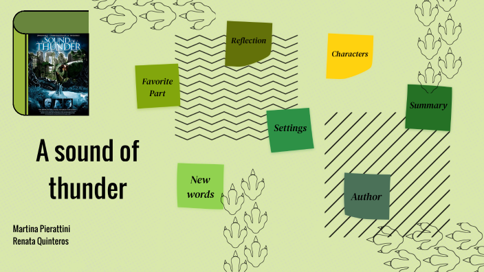 A sound of thunder by Renata Valentina Quinteros Peredo on Prezi