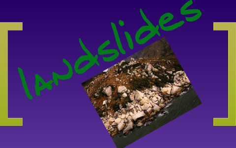 landslides around the world by Brandon Ferrigno