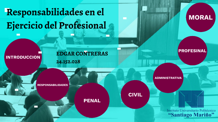Responsabilidad en el ejercicio profesional by Edgar Contreras on Prezi