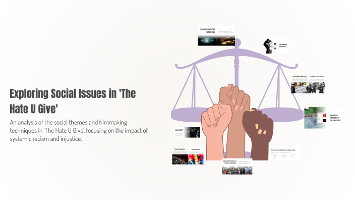 Exploring Social Issues in 'The Hate U Give' by Kaleb Thompson on Prezi