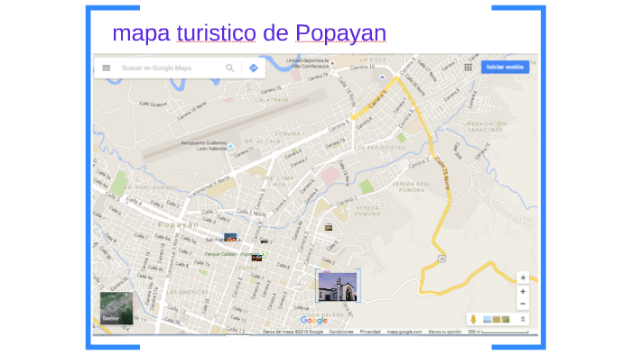 mapa turistico de Popayan by tatiana garzon on Prezi