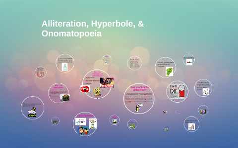 Alliteration, Hyperbole, & Onomatopoeia by Hailee Hunn on Prezi