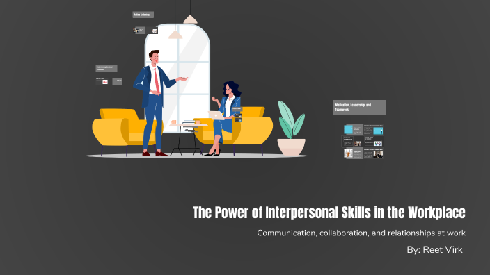 The Power of Interpersonal Skills in the Workplace by RV - 12ZZ 716838 ...