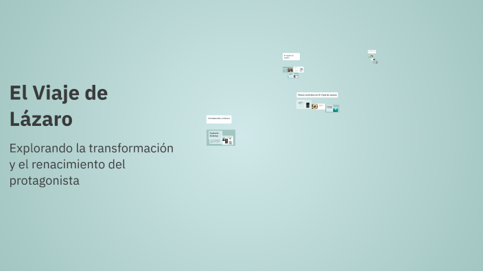 El Viaje de Lázaro by JOAN SÁNCHEZ FERNÁNDEZ on Prezi