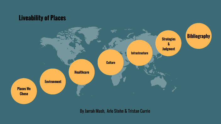 Liveability of Places by Arlo Stehn on Prezi