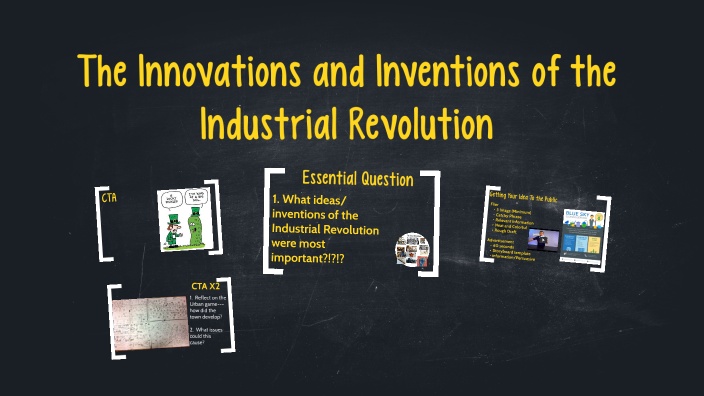 The Innovations and Inventions of the Industrial Revolution by Tim ...