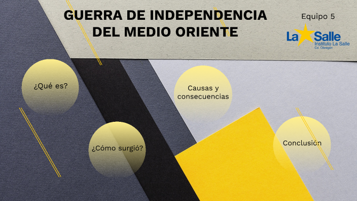 Guerra de Independencia del Medio Oriente - Equipo 5 by Efrén Rosas ...