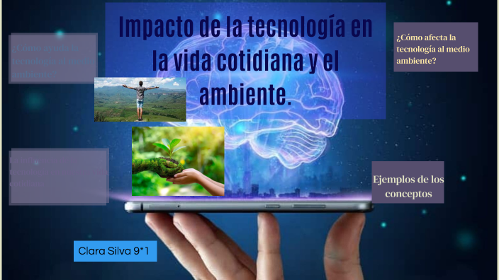 Impacto de la tecnología en la vida cotidiana y el ambiente by Clara ...