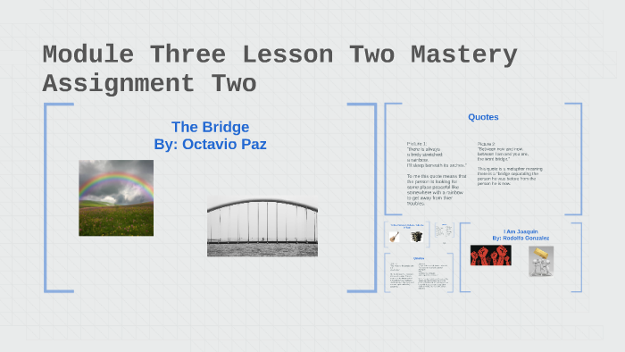 Module Three Lesson Two Mastery Assignment Two by Allix Hall on Prezi
