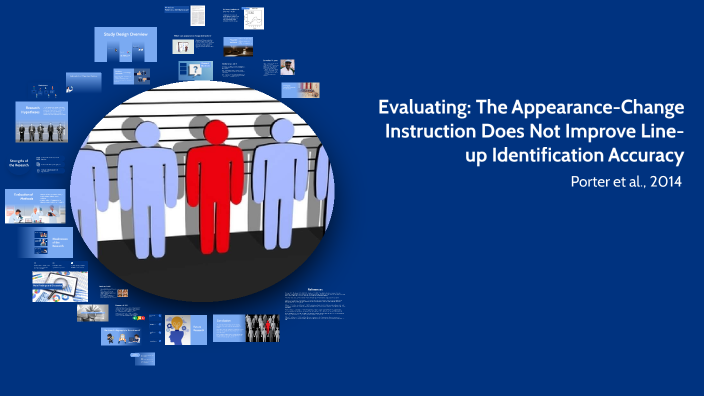 Evaluating the Impact of Appearance Change Instructions on Eyewitness ...