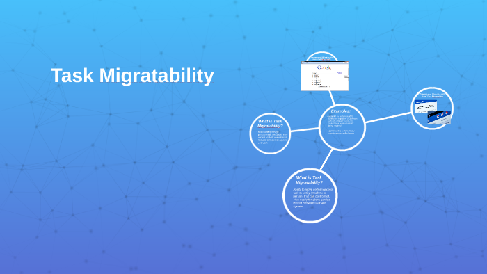 Task Migratability by Cumpas Rogelio on Prezi