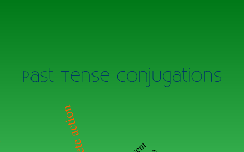 Past Tense Verbs by Sarah DIercks on Prezi