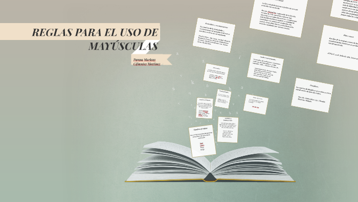 REGLAS PARA EL USO DE MAYUSCULAS by Danna Marleny Cifuentes Martinez on ...