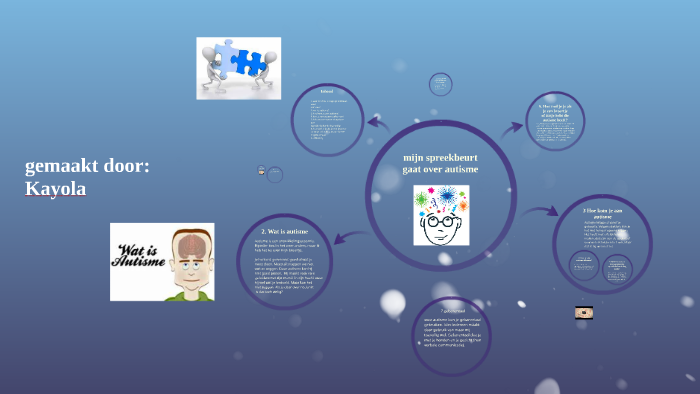 mijn spreekbeurt gaat over autisme by Renate van Ligten on Prezi