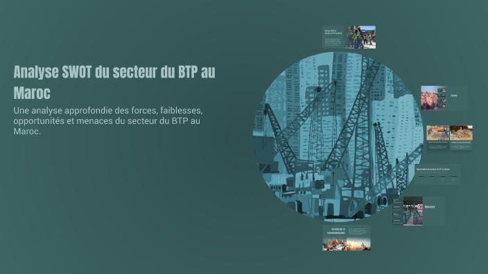 Analyse SWOT du secteur du BTP au Maroc by Maha Bouazama on Prezi