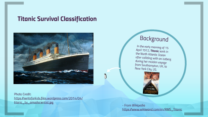 Titanic Survival Classification by Daodao Wang on Prezi